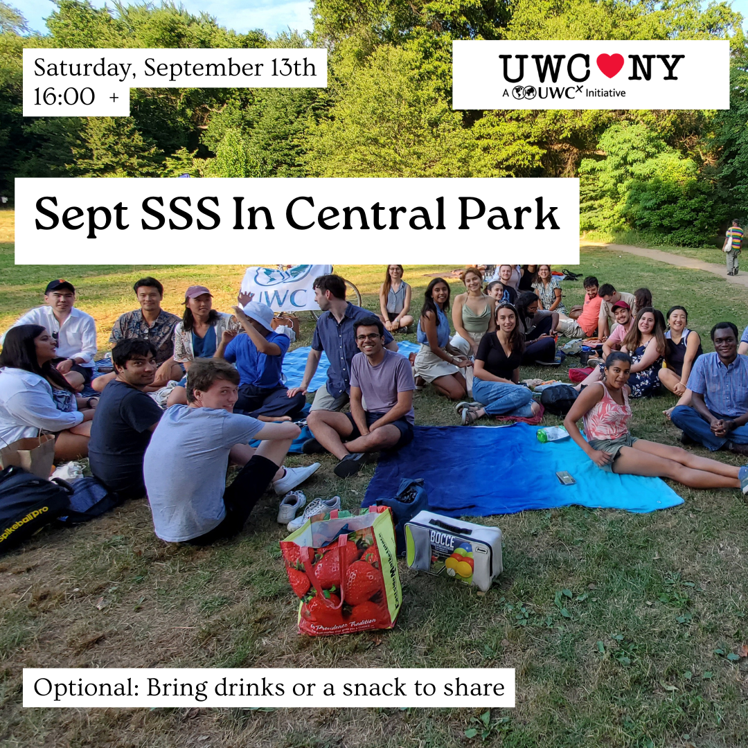 September SSS: Picnic in Central Park | uwcnyc