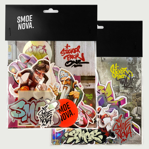 DOUBLE STICKER PACK | smoenova