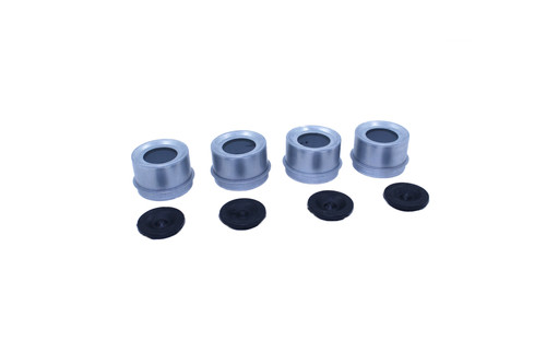 5 Lug Dust Cap Kit for Trailer Hub - 4 units | Hammerhead Trailer