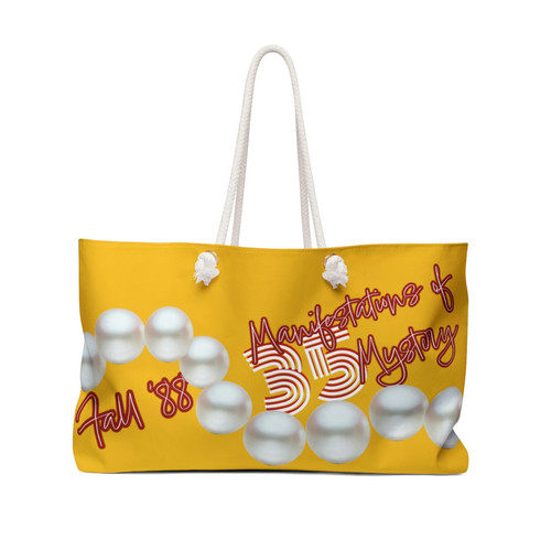 Sigma ‘88 Yellow Weekender Bag | KENKAY