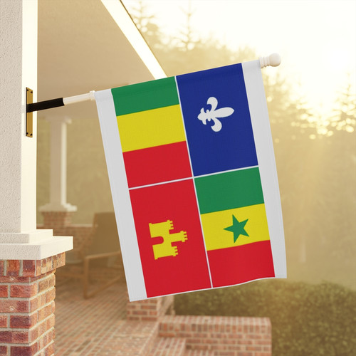 CREOLE FLAG Garden & House Banner | KENKAY