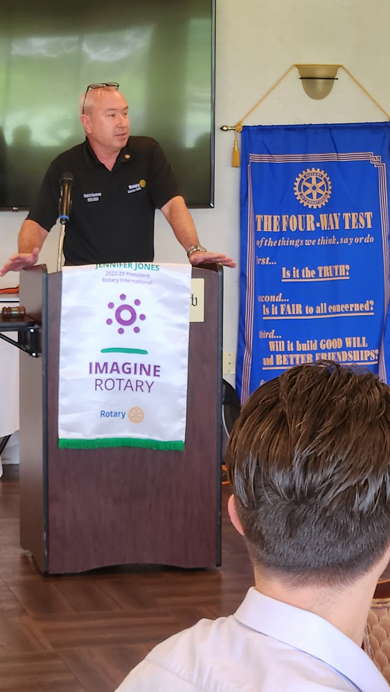 We Welcome District Governor-Elect, Chris Casella We Welcome District Governor-Elect, Chris Casella