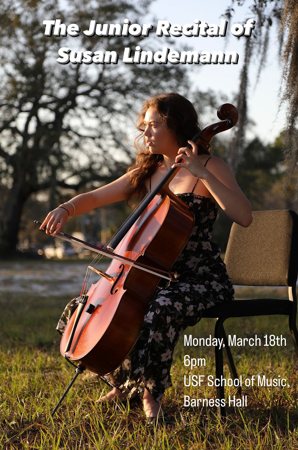 Scholarship Recipient Susan Lindemann Junior Cello Recital