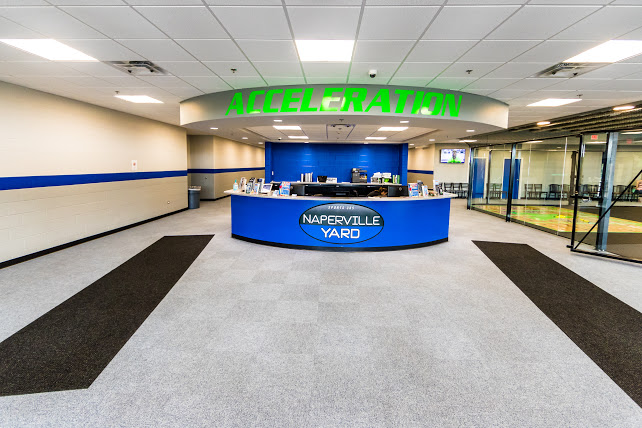 Acceleration at Naperville Yard Indoor Facility
