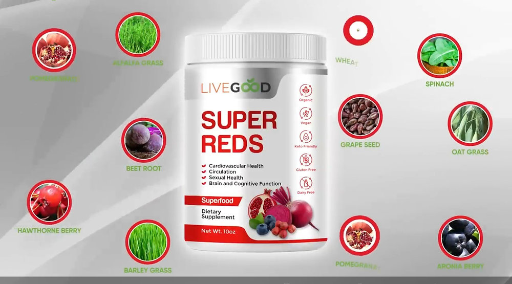 The Power of Red Fruits: Heart & Cardiovascular Health Supplement