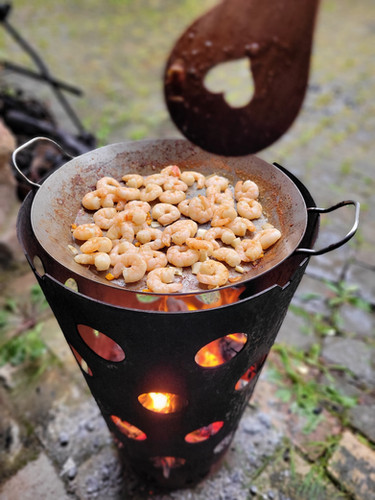 Feuertonne mit Rost | porsti-grill