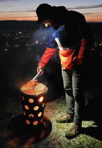 Feuertonne mit Rost | porsti-grill