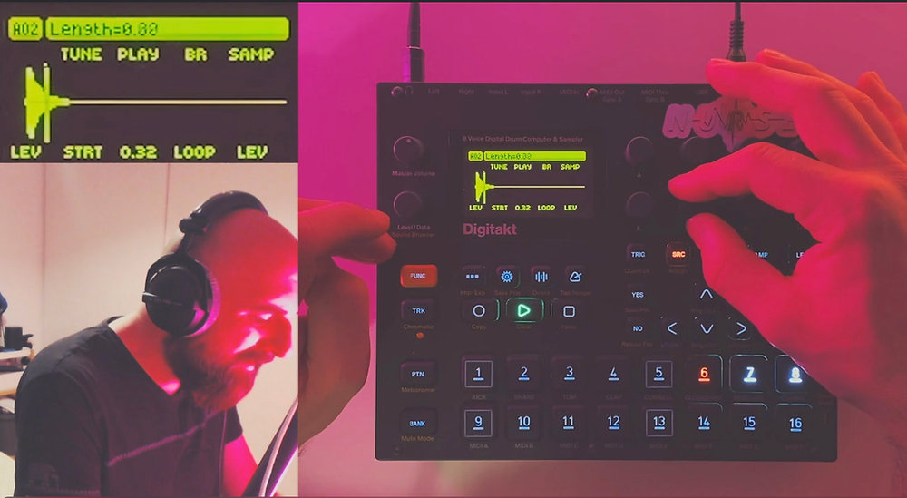 How I create texture sounds | Digitakt Sound Design
