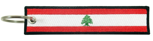 Key Chain, Embroidered, LEBANON | luso