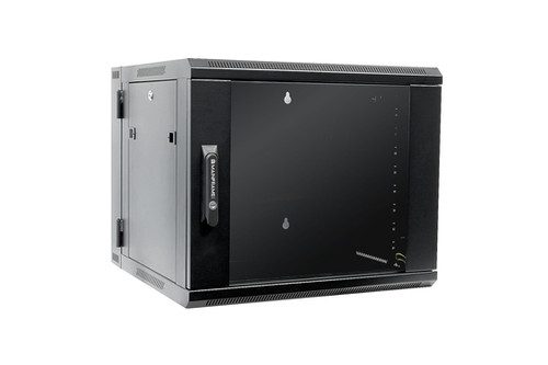 MAINFRAME 9U HINGED WALL MOUNT CABINET | MAINFRAME M.F.G.