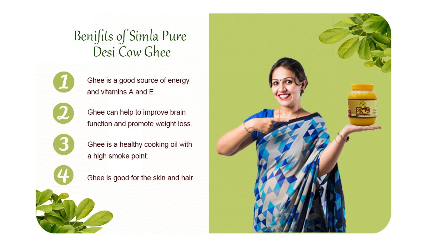 Buy Simla Premium 5 Liter Danedar Cow Ghee | Pure Cow Ghee | 5 Liter ...