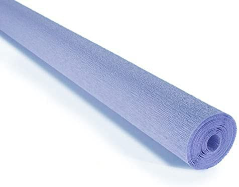Italian Crepe Paper - 90g roll - 394 - Periwinkle Blue | ArloArts