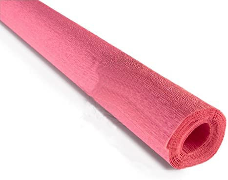 Italian Crepe Paper - 90g roll - 391 - Conch Shell Pink | ArloArts