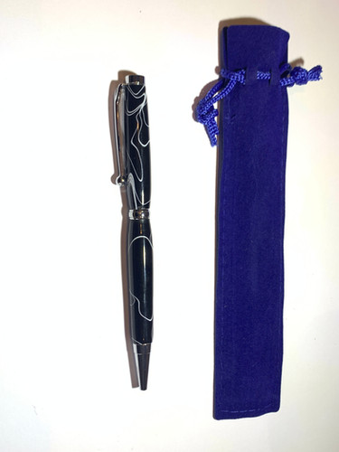 Slimline Twist Pens Made From Regency Resin. | ALANS WOOD ITEMS