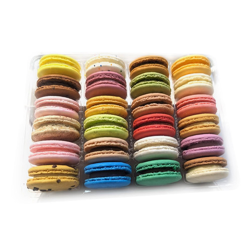 Macaron Box of 24 Assorted French Macaron Flavors | French Macaron Store