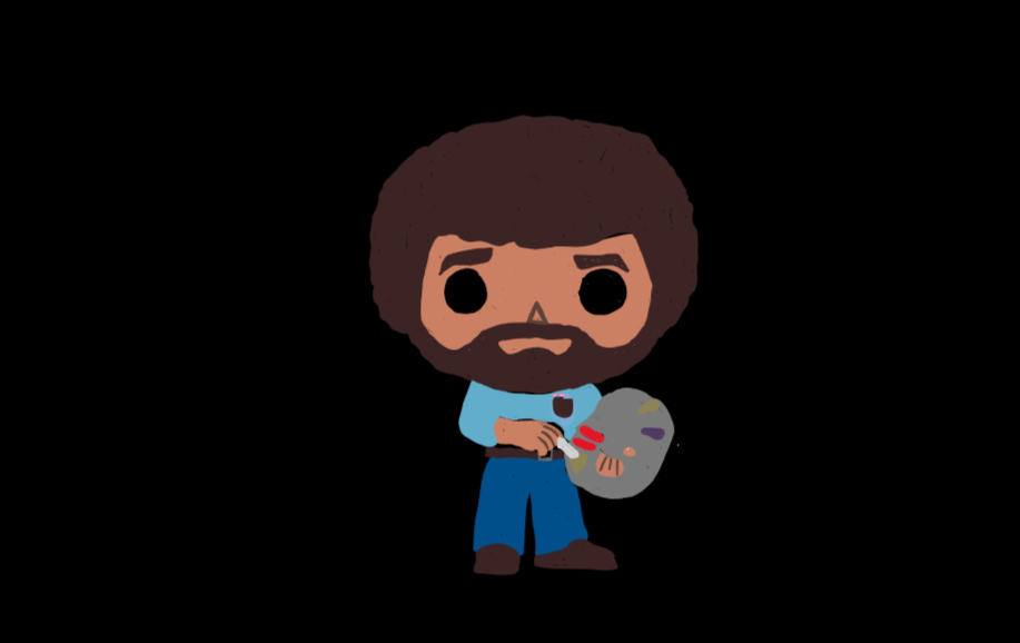 Bob Ross Fan Art!!!