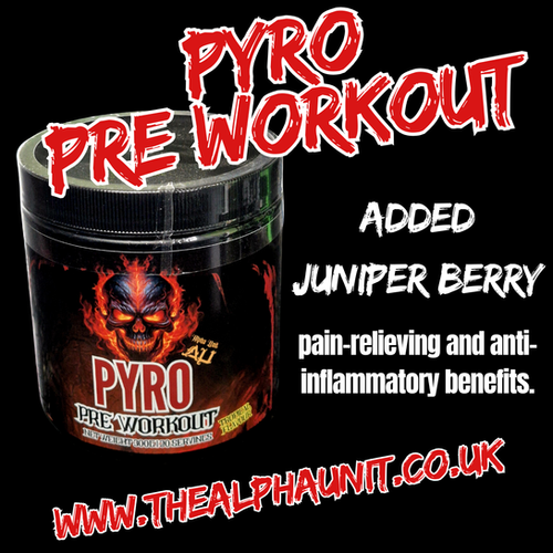 PYRO PRE WORKOUT | The Alpha Unit