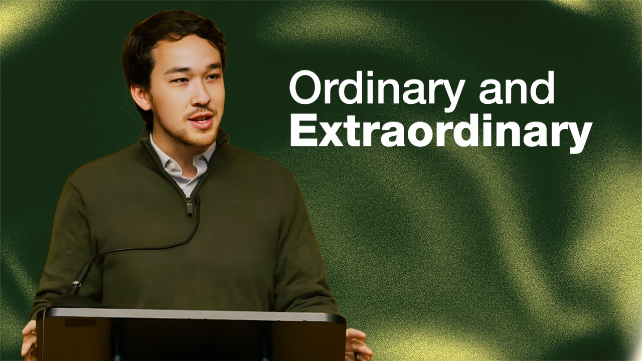 Ordinary and Extraordinary