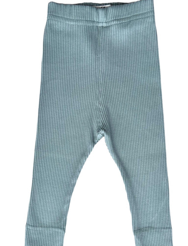 Ribbed Leggings (Lake Blue) | Three Sisters
