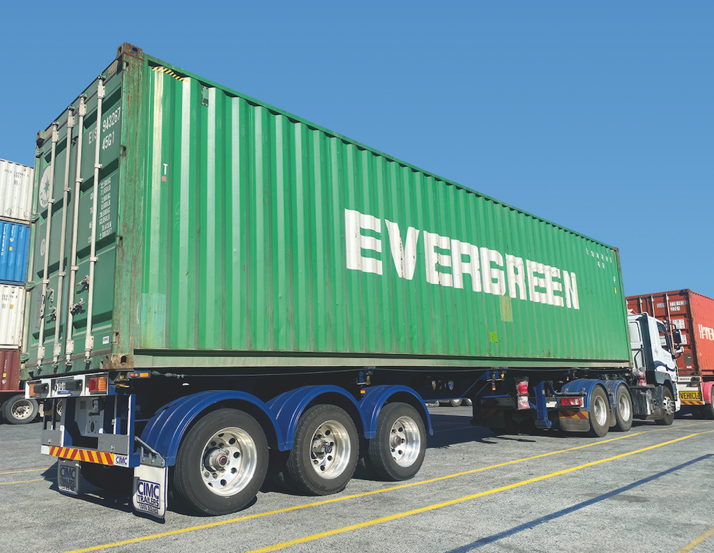 Side Loader Container Transport | Dionysius Transport | Brisbane ...