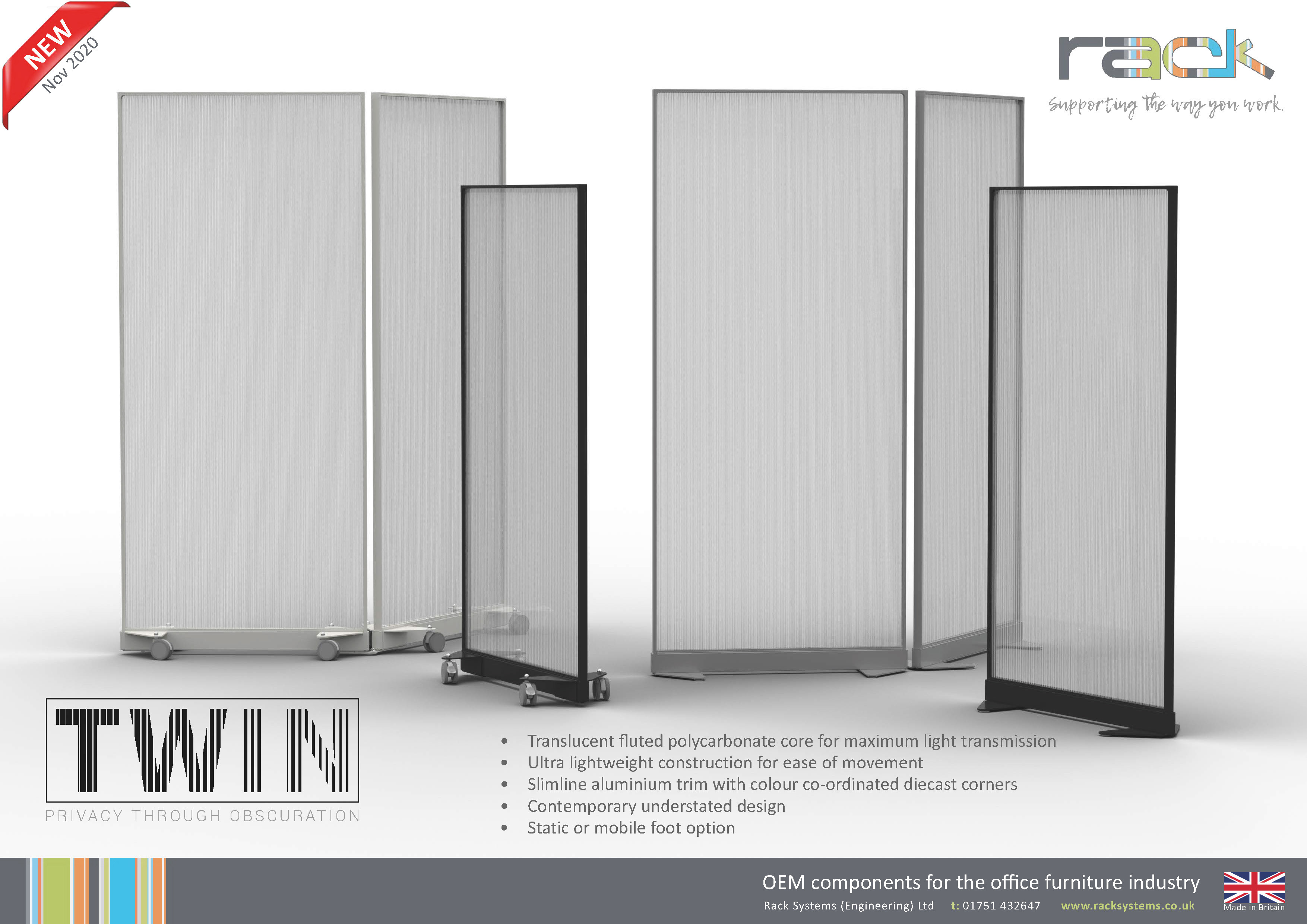 Twin Floorstanding Screen Launch