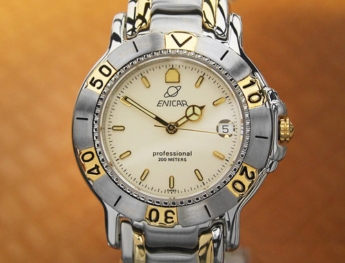 Original 1990s Enicar Exquisite Unisex Watch