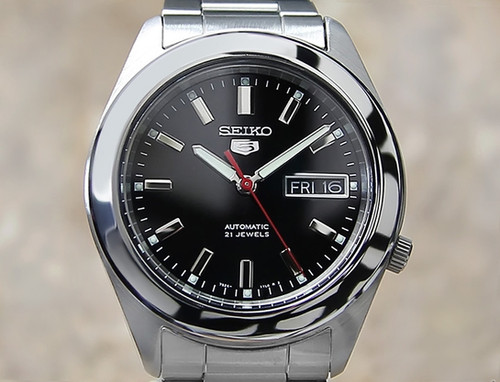 Seiko 5 Ref 7S26 03X0 Watch Japan Automatic 39mm Watch