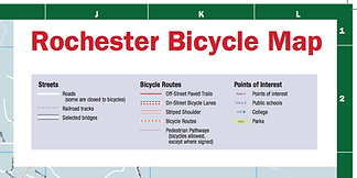 Bike Trail Maps for the Rochester Area