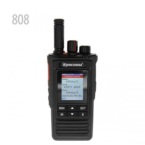 Surecom S808 /S808GPS IP67 防水POC IP 網絡對講機 | 409PTT 網絡對講機平台