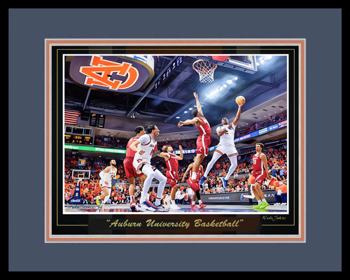 2024 Auburn Basketball | Wade Jenkins Art