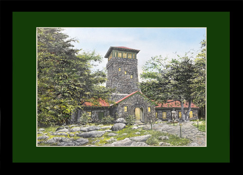 Bunker Tower - Cheaha State Park | Wade Jenkins Art