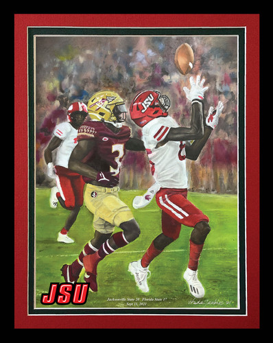 "JSU The Catch" | Wade Jenkins Art
