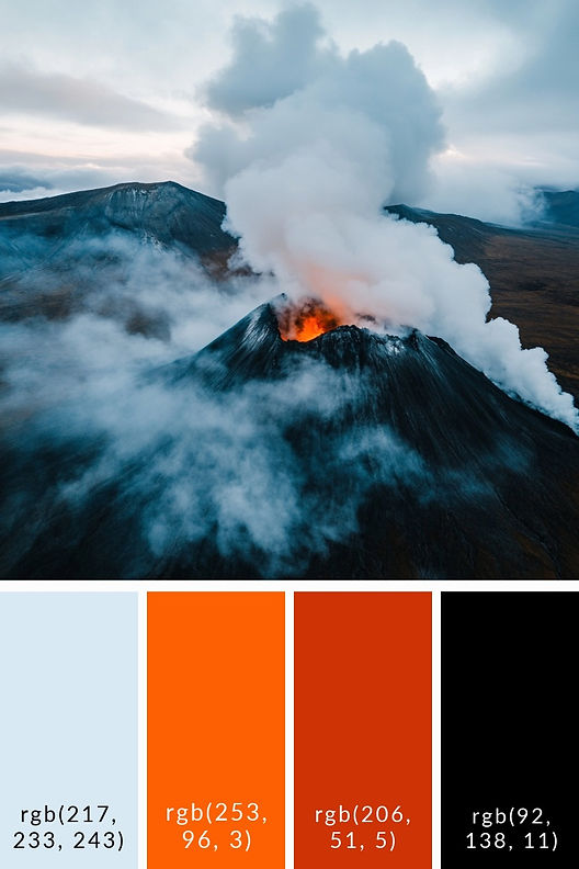 how to color lava