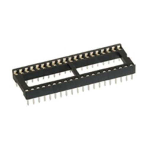 40P IC Socket (DIP Solder Type) | Maamoon Est. | Electronics Online Store Egypt