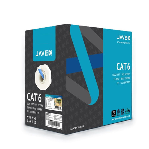 JAVEX 23AWG Cat.6 U/UTP LAN Cable | Maamoon Est. | Electronics Online ...