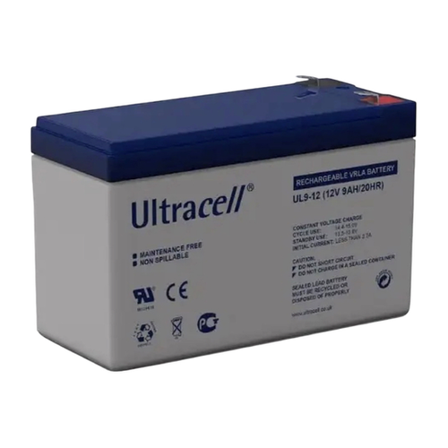 Ultracell 12V 9Ah Sealed Lead Acid VRLA Rechargeable Battery | Maamoon ...
