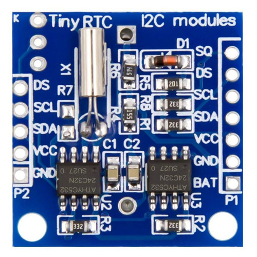 DS1307 RTC Real Time Clock Module + Battery | Maamoon Est ...