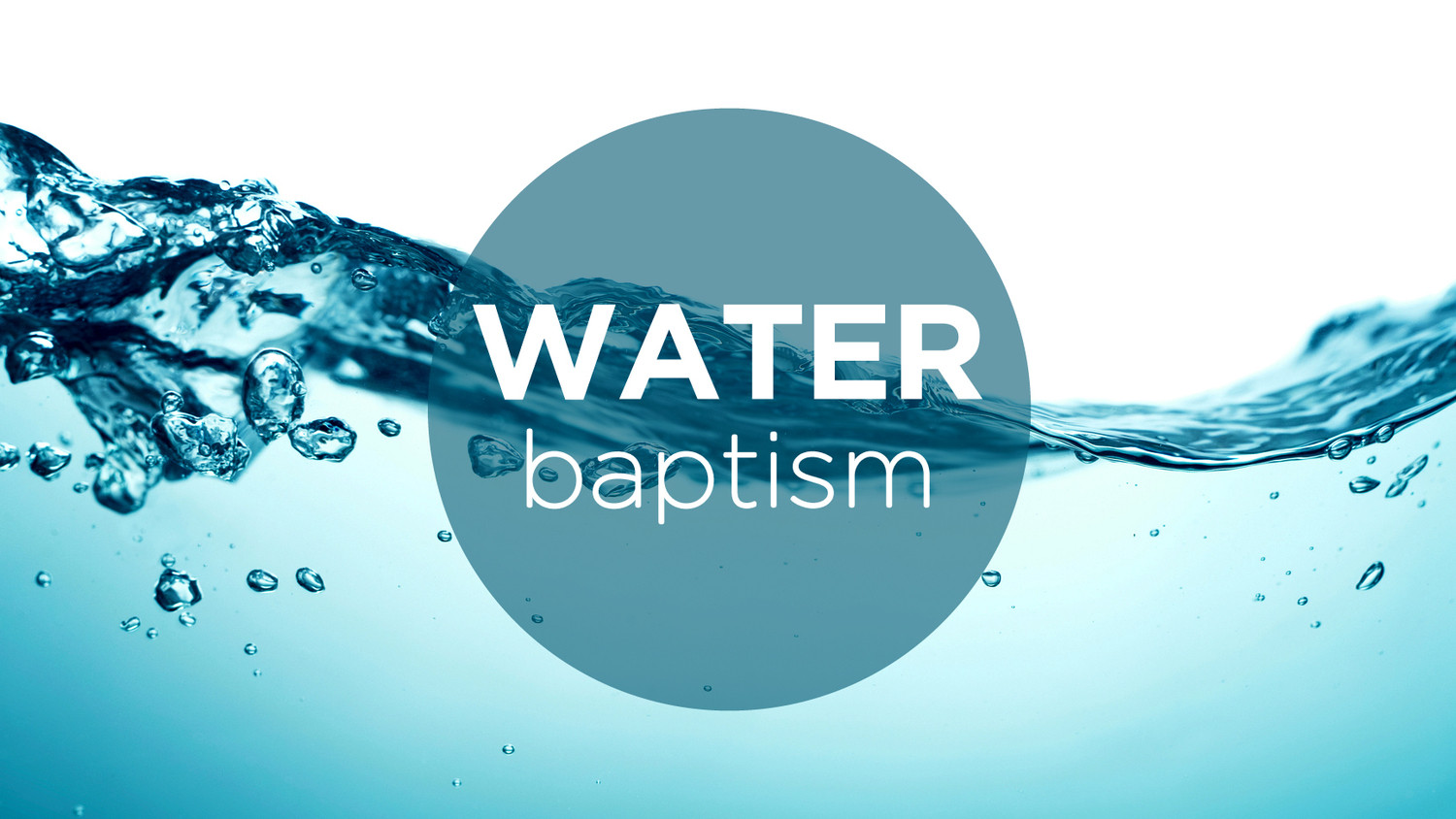 Water Baptism | KGCOG_ONLINE