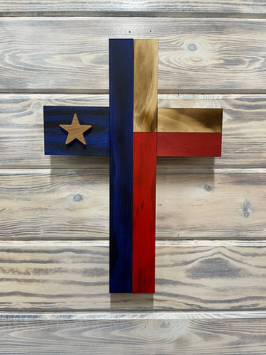 Texas Flag Cross | Freedom Furniture & Design
