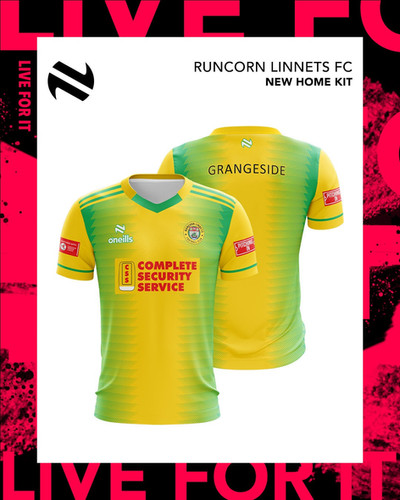 25/26 Home Shirt - Junior (Pre-Order) | Runcorn Linnets FC