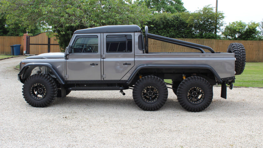 (BUILT TO ORDER) - 110 Land Rover Defender 6x4 Td5 Custom Build ...