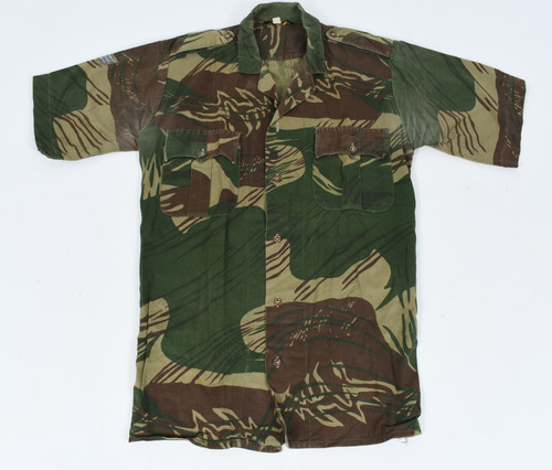Rhodesian Army NCO Short Sleeves camo Shirt by Paramount | William's ...
