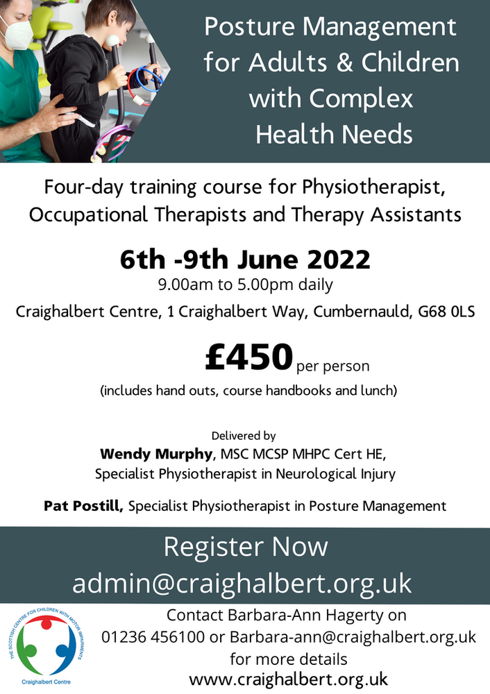 Posture Management for Adults & Children with Complex Needs