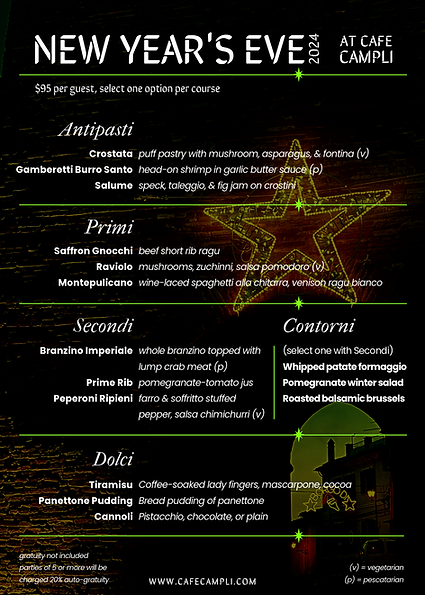 Events | Cafe Campli