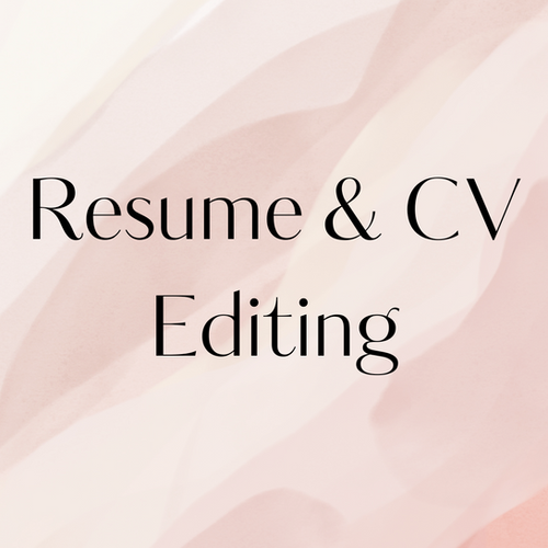 Resume | CV Editing | The ReNegade Résumé
