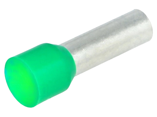 Terminal pin hueco aislada Verde 5 AWG Modelo: BM00515 Marca: BM GROUP ...