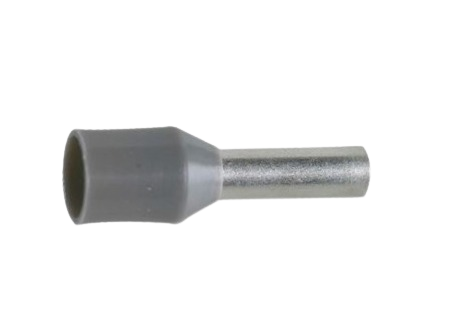 Terminal pin hueco Gris 12AWG Modelo: E4012 Marca: EBCHQ | www.sautec.net