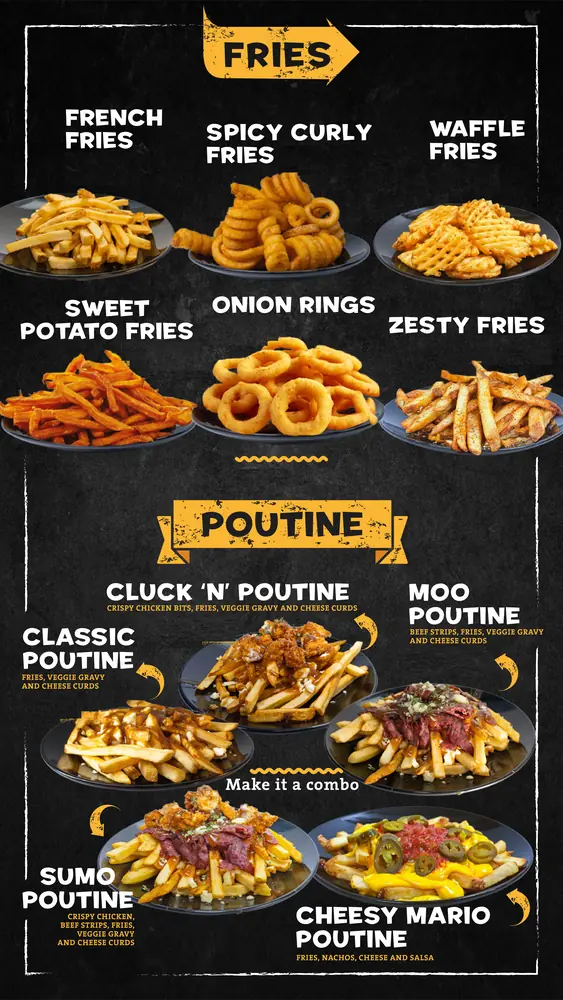 Menu | Mini Moe's Burgers (Halal)