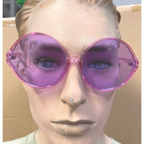 LARGE ROUND PLASTIC FRAMES SUNGLASSES | FLASHBACK AND FREEDO