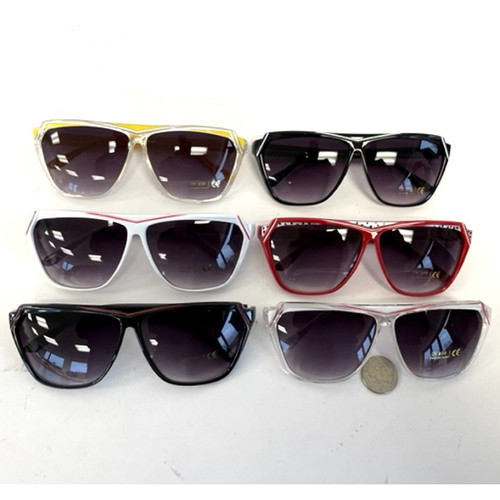 RETRO STYLE 80'S SUNGLASSES, ASSORTED COLORS | FLASHBACK AND FREEDO
